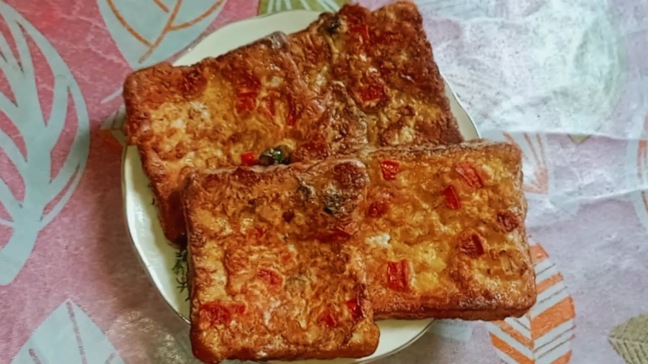 Spicy Bread Toast Recipe | Bread Egg Spicy Toast Recipe - YouTube