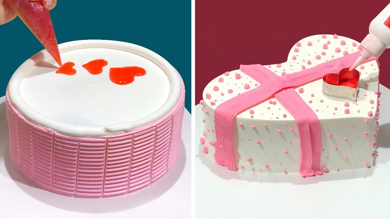 Quick & Easy Birthday Cake Decorating For Everyone | Most Satisfying ...