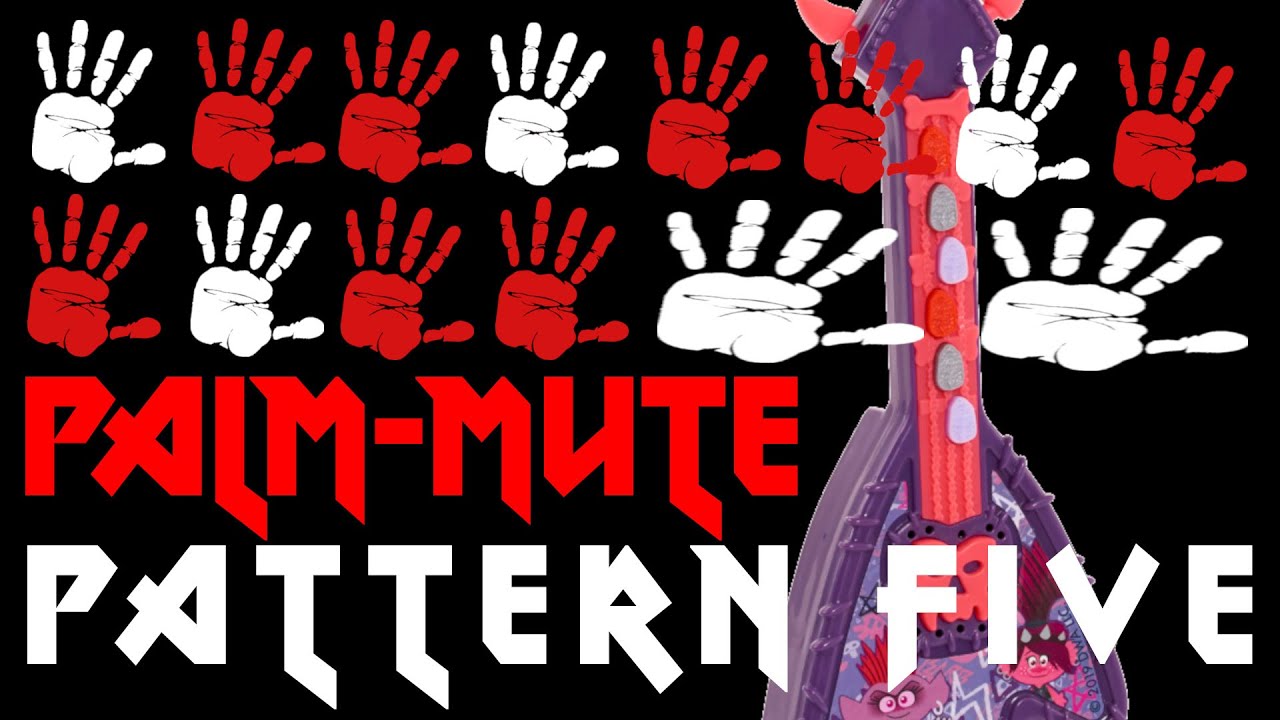 Palm Mute Accent Pattern Number Five - Metal Guitar Lesson Preview ...