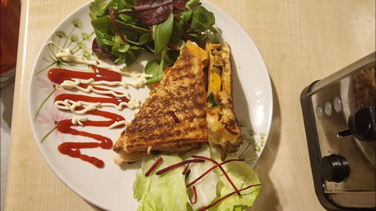 unique Evening snack/peri peri chicken sandwich/enjoy Tea Time /quick ...