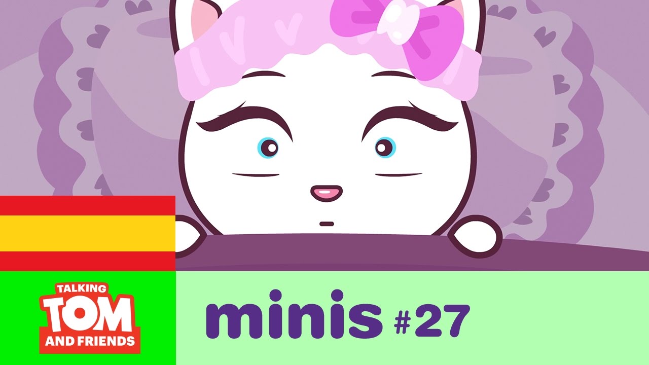 Talking Tom & Friends Minis ep.27 - Angela no puede dormir - YouTube