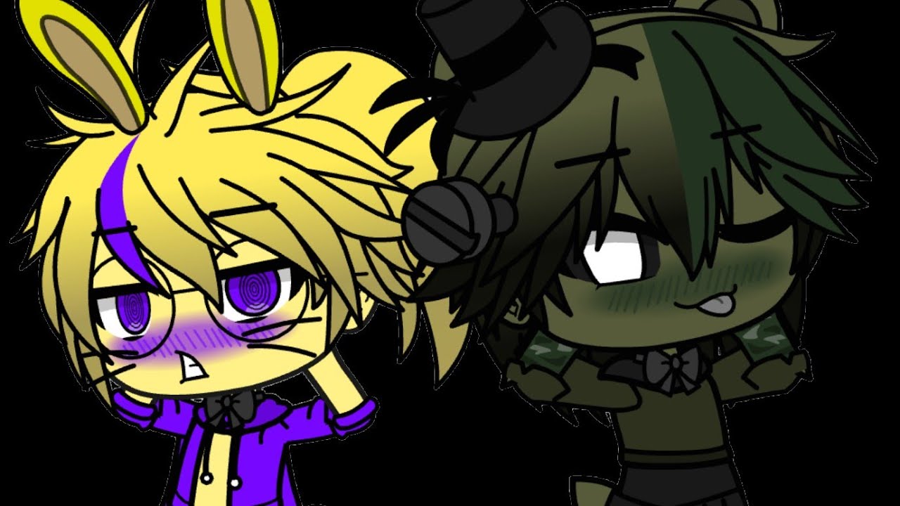 Posin~ meme (Glitchtrap x dreadbear) - YouTube