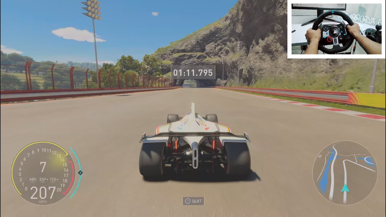 PROTO CONCEPT GLOW MOTORSPORT CAR- THE CREW MOTORFEST -LOGITECH G29 ...