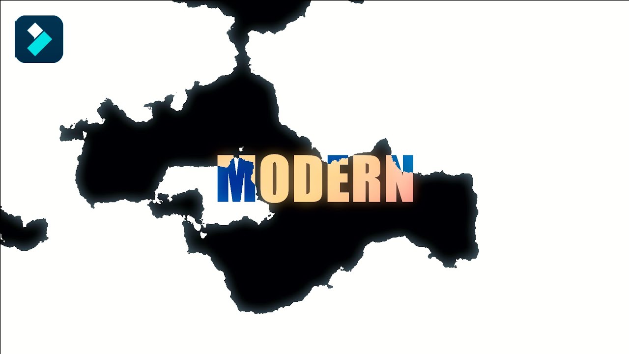 (Filmora X): Gradient Text Effect Animation - YouTube