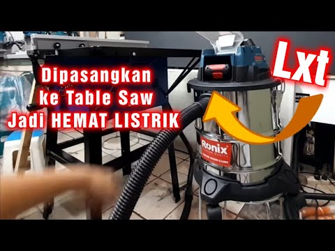 CORDLESS Baterai LXT vacum cleaner RONIX 20 Liter 8641 || GAK RIBET ...
