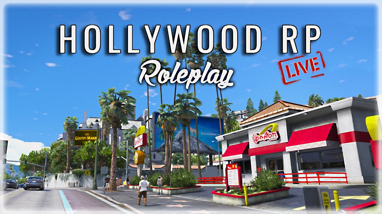GTA 5 Online ☆ Hollywood RP ☆ ГТА Онлайн ☆ FiveM ☆ Стрим ☆ 34RUS - YouTube