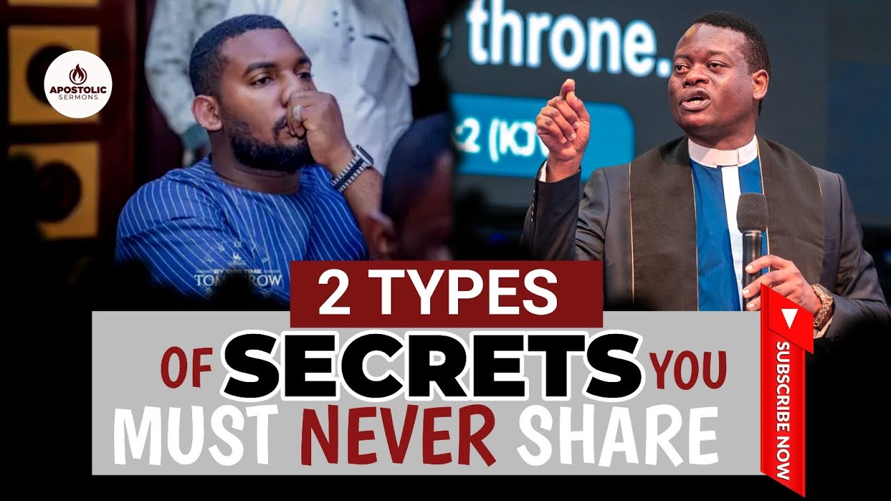 2 KIND OF SECRETS YOU MUST NEVER SHARE WITH ANYONE || APOSTLE AROME ...