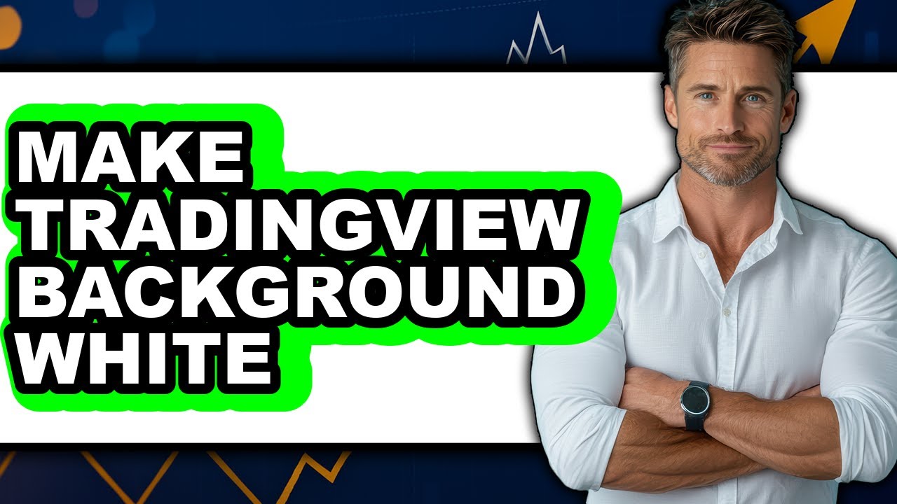 How To Make TradingView Background White - Step By Step - YouTube