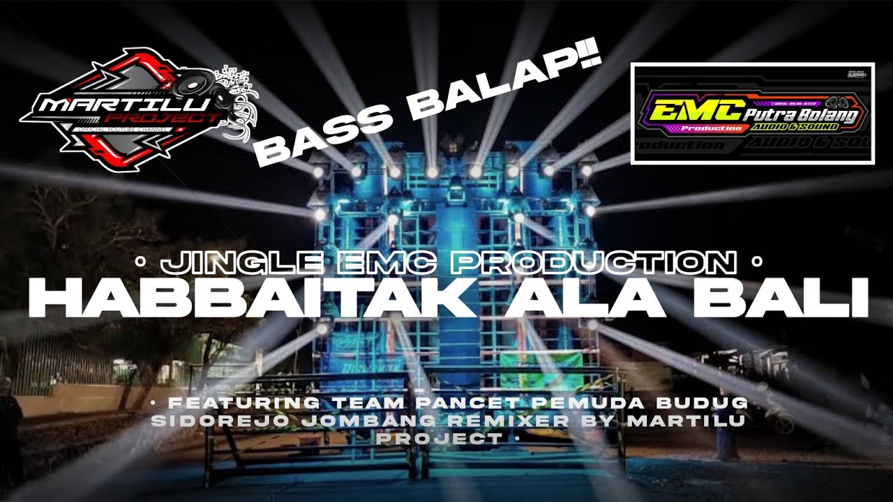 DJ HABITAK REMIX FULL BASS||JINGGLE EMC PRODUCTION|dj sholawat viral tiktok - YouTube