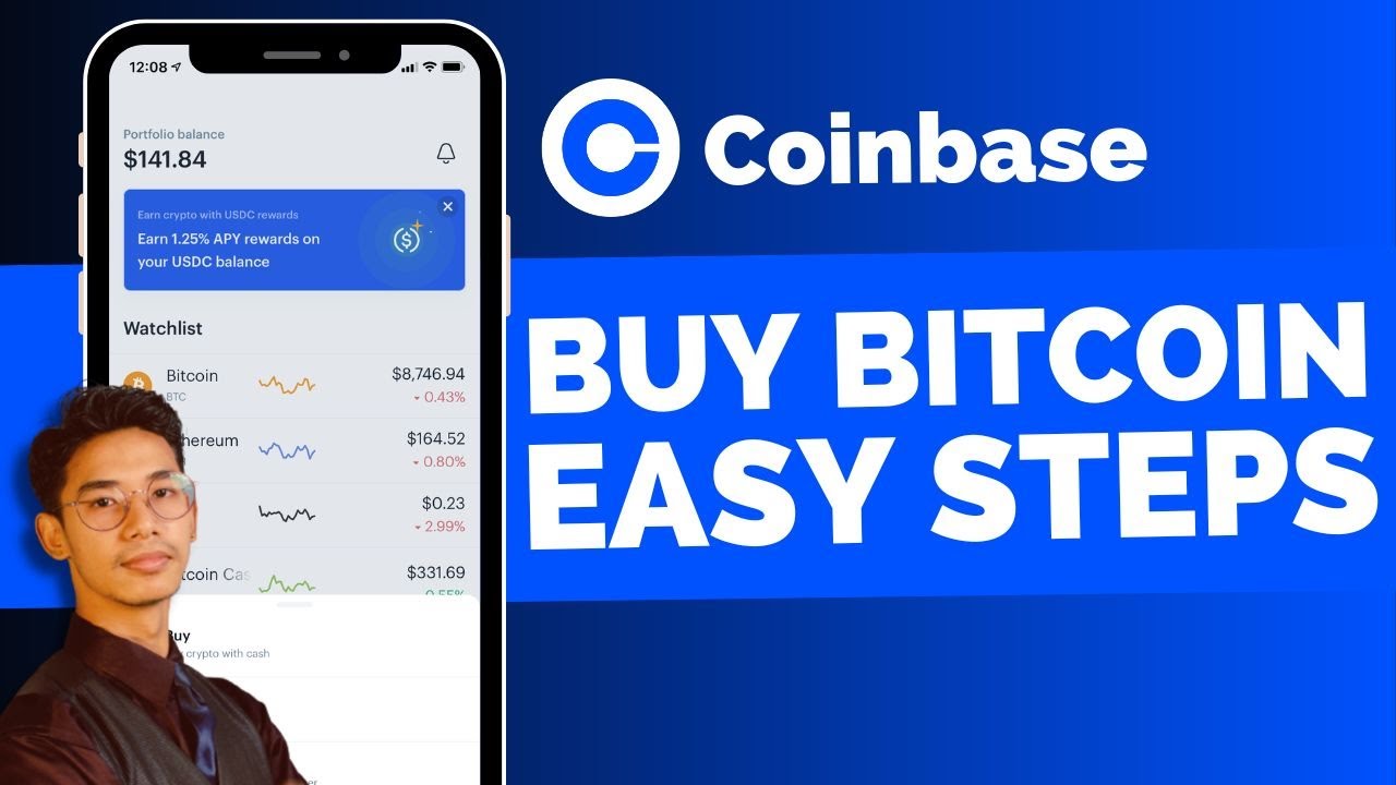 How To Buy Bitcoin On Coinbase ! - YouTube