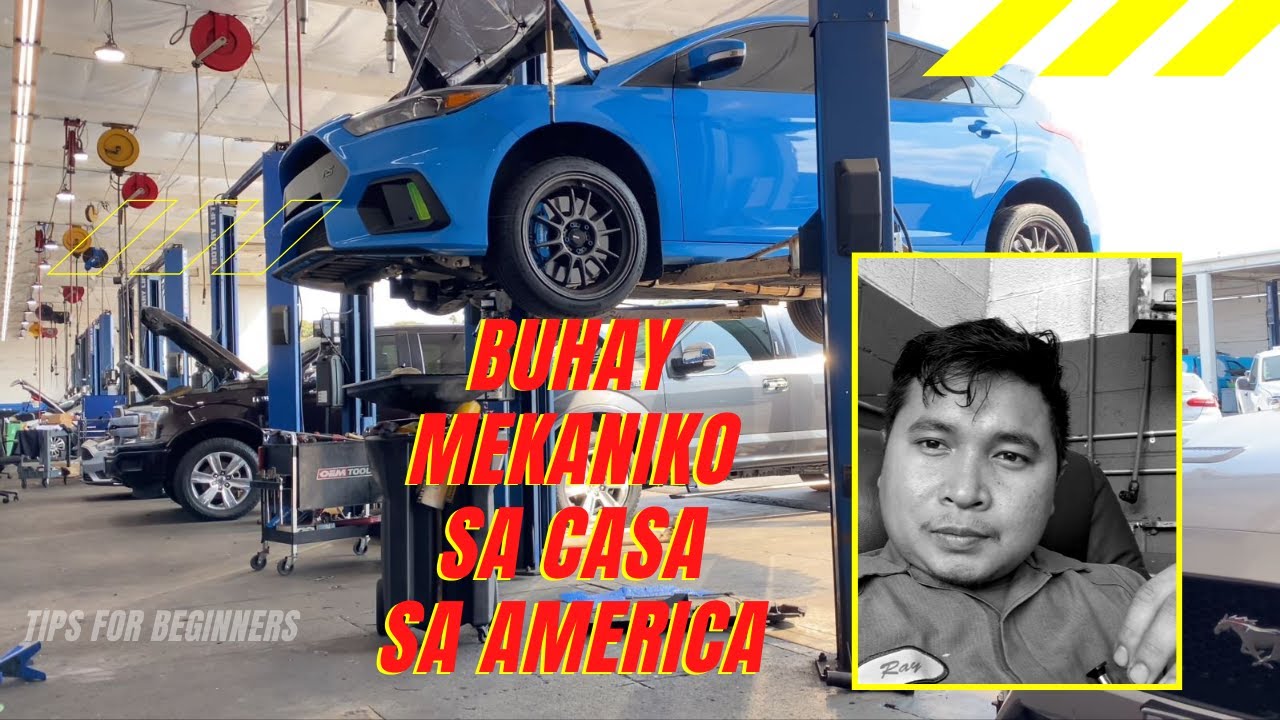 BUHAY MEKANIKO SA CASA SA AMERICA | Mechanic | Filipino | USA | Tagalog ...