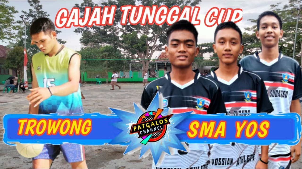 🔴 LIVE VOLI SEMI FINAL || SMA YOSUDARSO METRO🆚 TROWONG 49 || VOLI ...