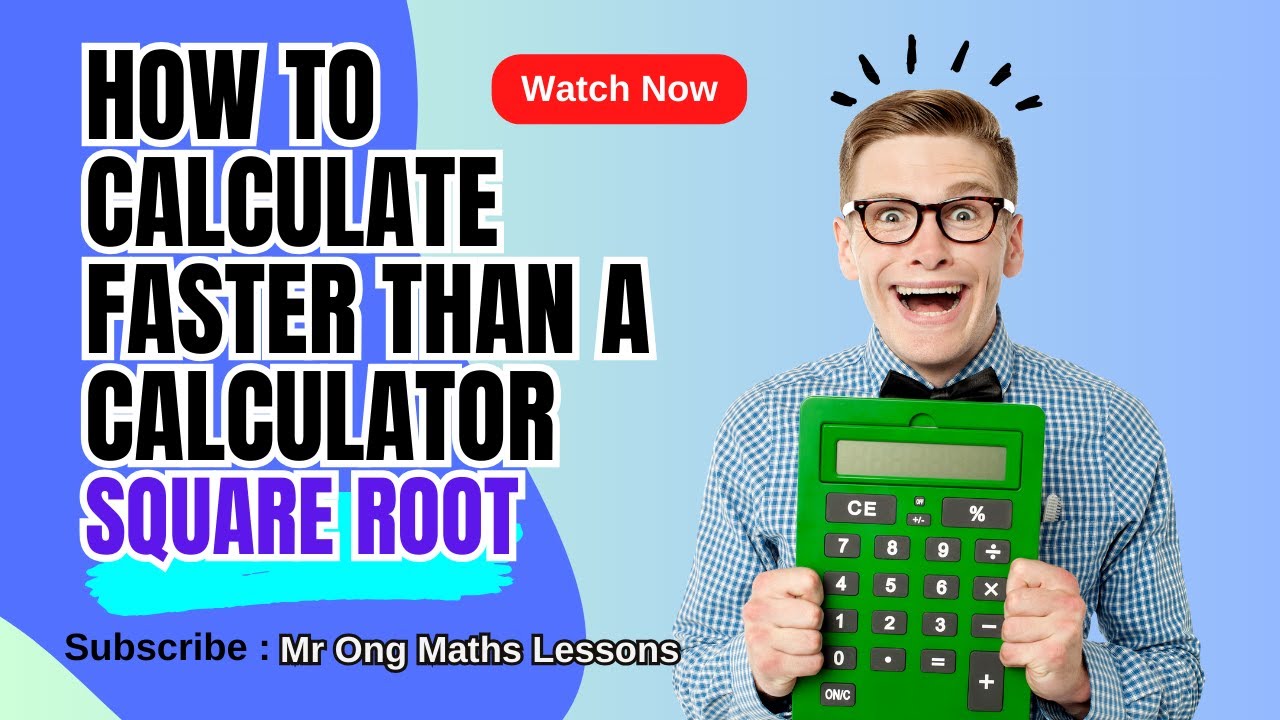How To Calculate Faster Than A Calculator Square Root Of A Square