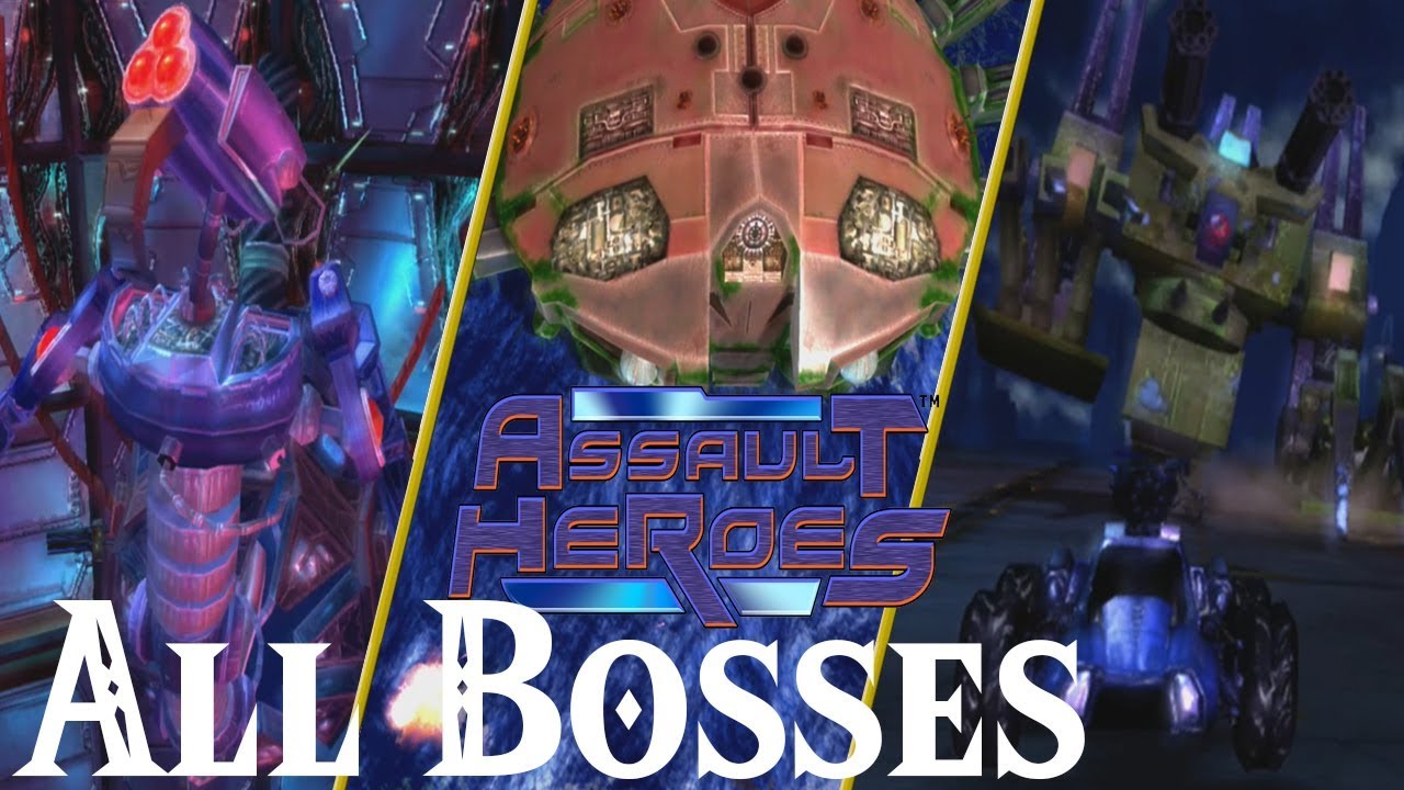 Assault Heroes // All Bosses - YouTube