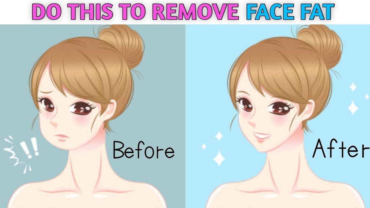 How To Reduce Face Fat In 7 Days | Face exercises to lose face fat for ...