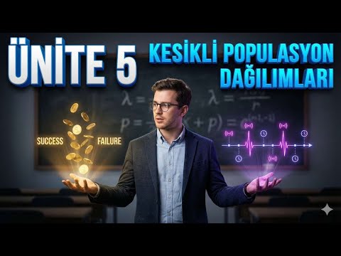 Biyoistatistik - Ünite 5 | Kesikli Populasyon Dağılımları | ATAOF | Mini Kampüs