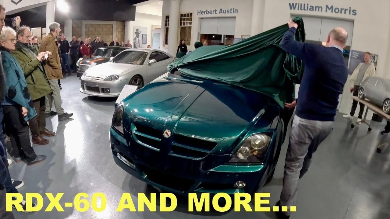 LONGBRIDGE LEGACIES: UNVEILING OF THE MG-ROVER PROTOTYPES - YouTube