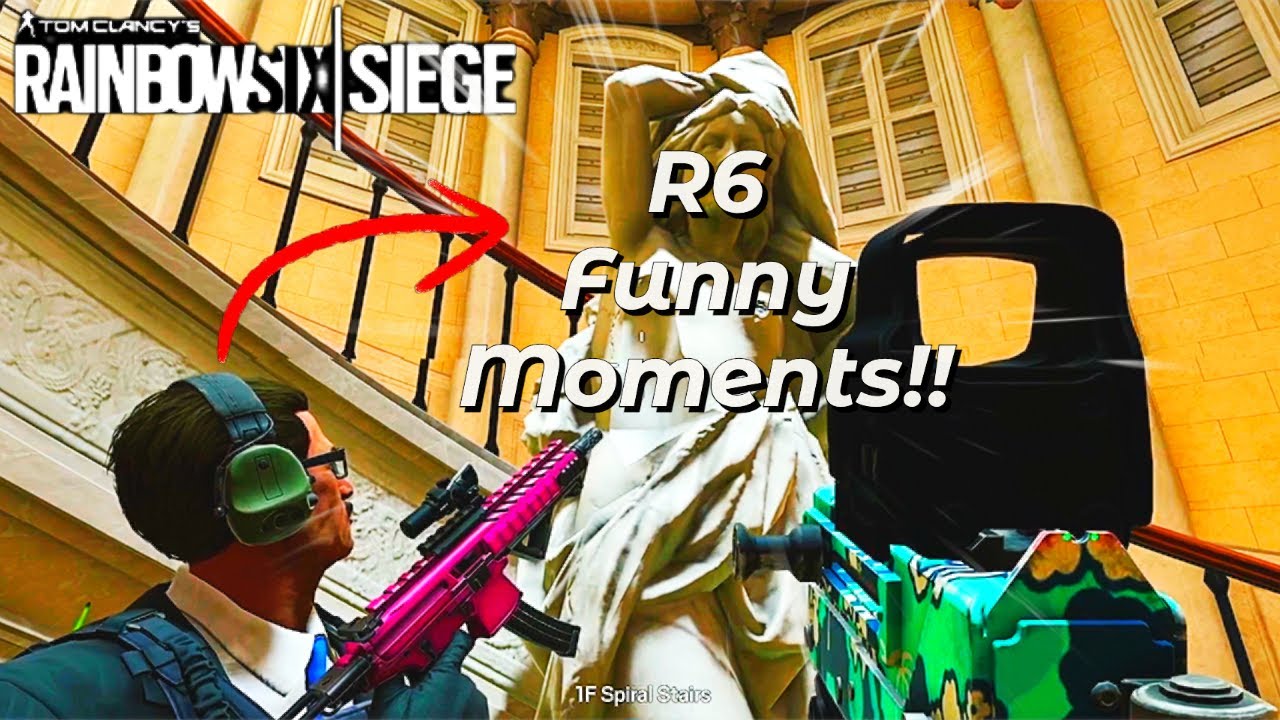 Rainbow 6 Siege Consulate Rework Funny Moments - YouTube