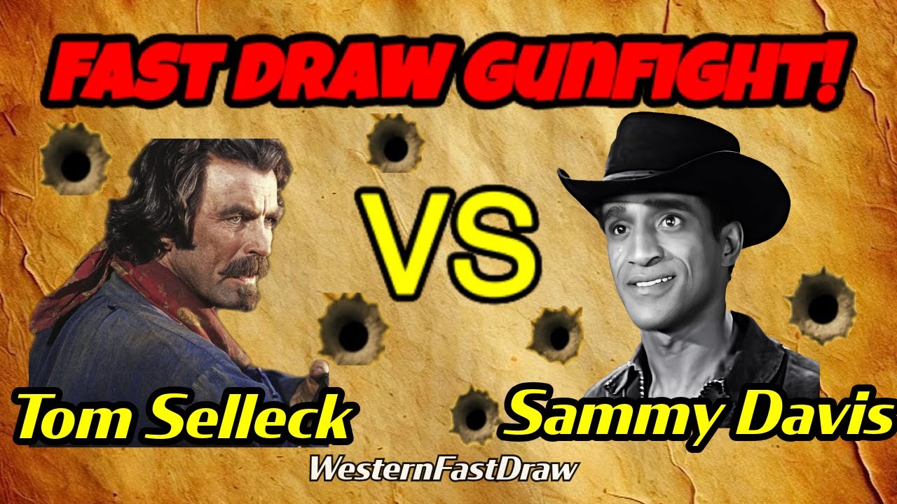 Tom Selleck vs Sammy Davis Jr — Who Was the Fastest Gun in Hollywood ...