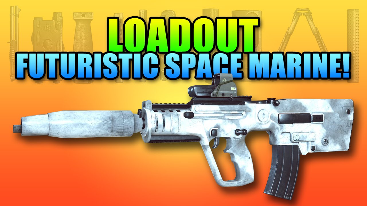 Loadout - MTAR-21 Futuristic Space Marine | Battlefield 4 Carbine ...