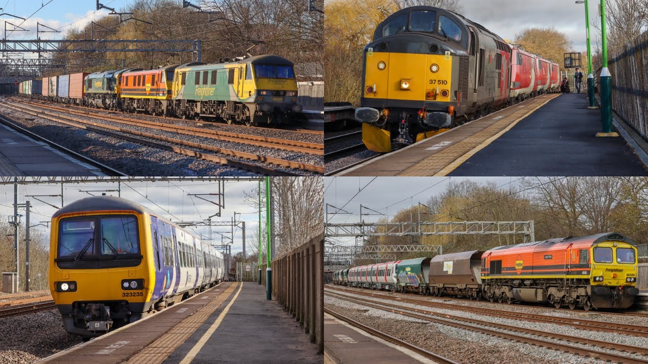 *Class 91 Scrap Move* Trains at Tamworth (20/02/23) - YouTube