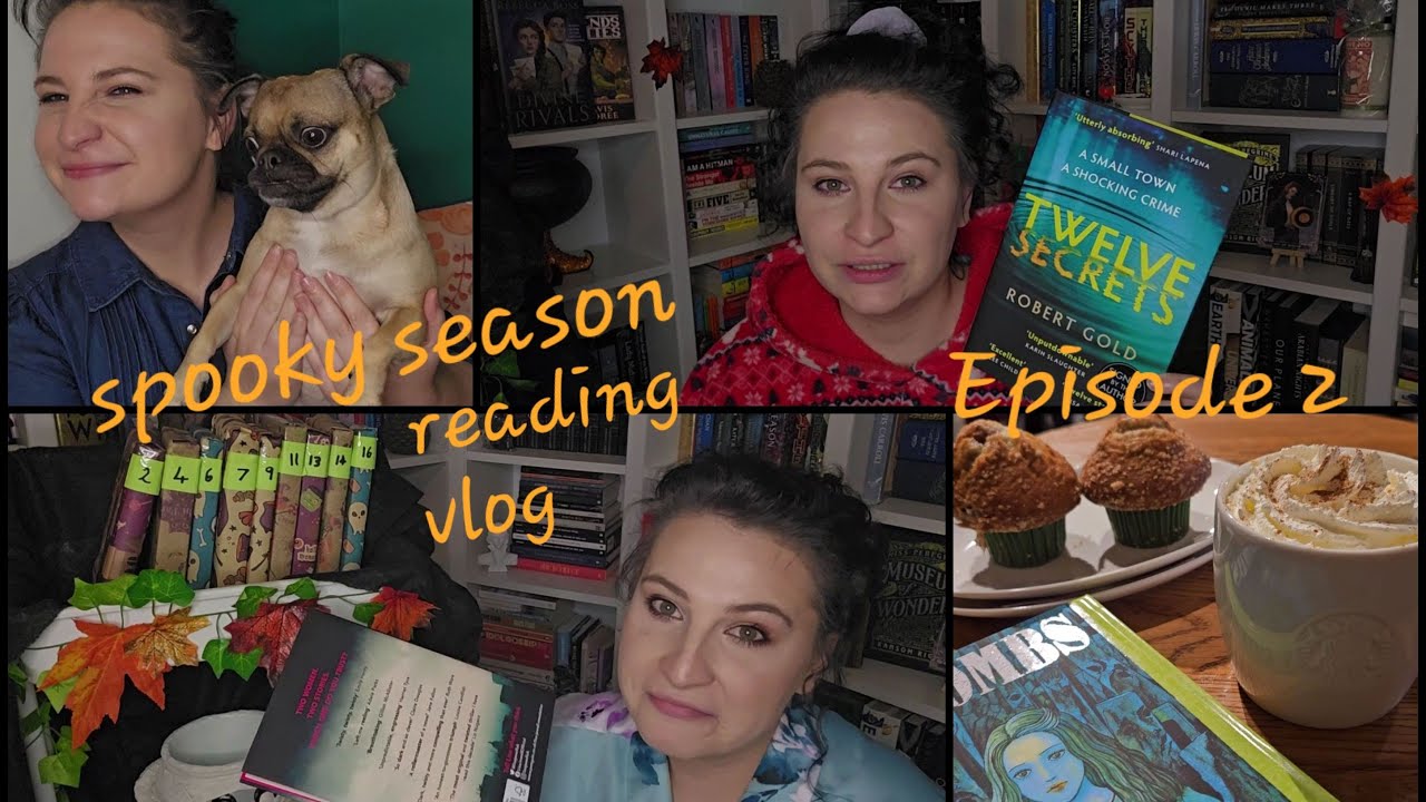 Spooky Season Reading Vlog // Episode two - YouTube