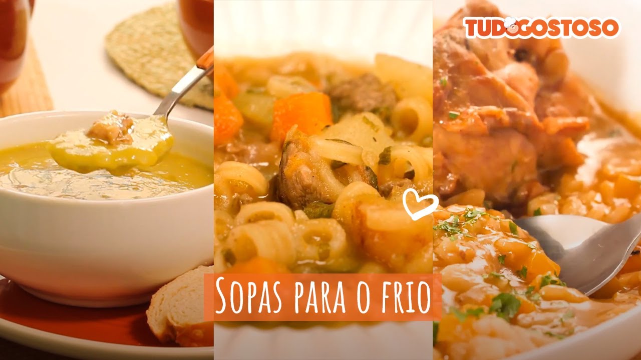 Sopas para o Frio | Receitas TudoGostoso - YouTube