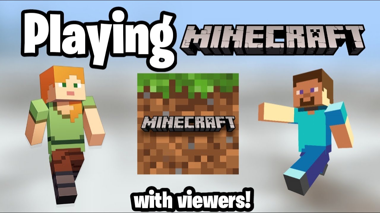 Playing Minecraft with viewers! | Minecraft - YouTube