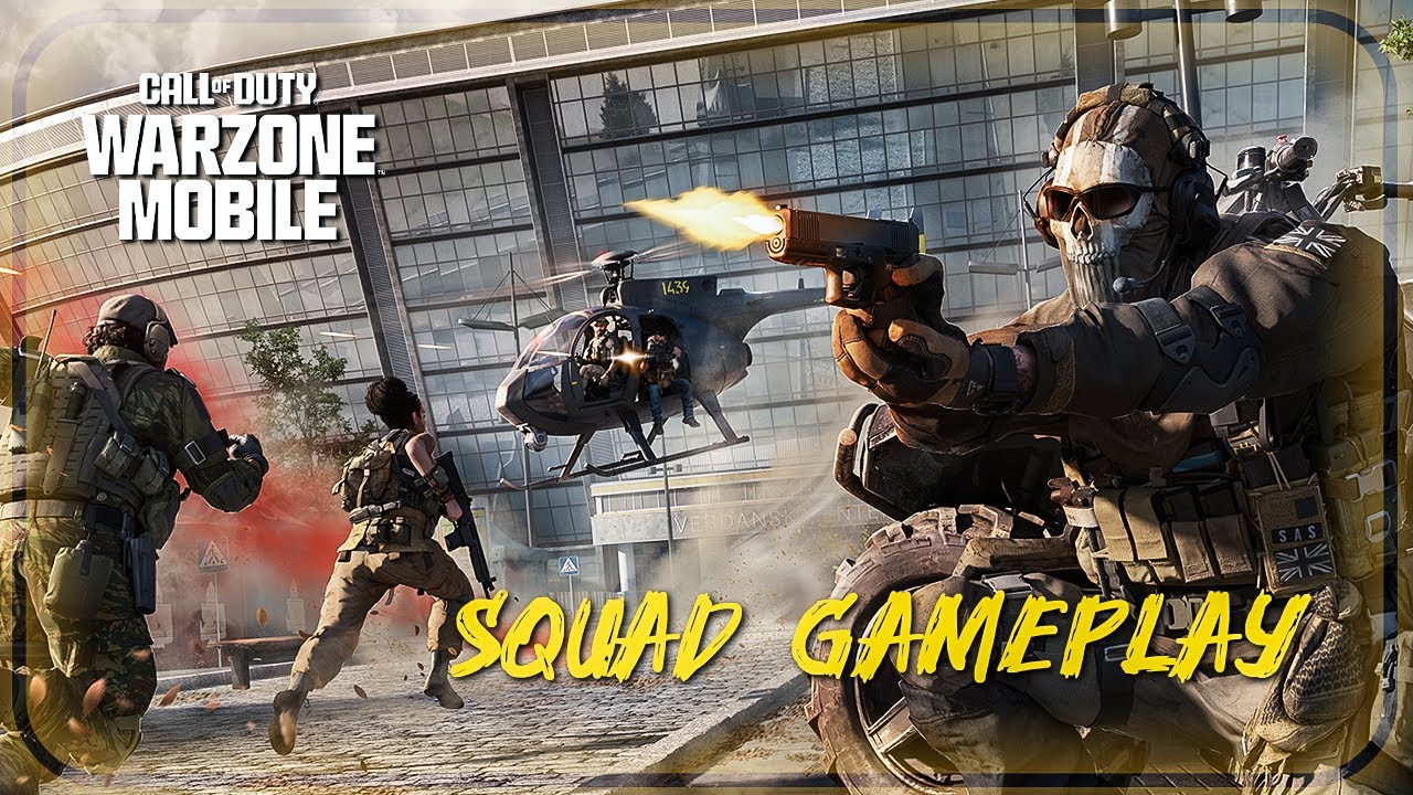 Warzone | MOBILEROYALE | SQUAD | GHOST CONDEMNED | Call Of Duty ...
