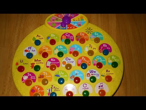 Peppa Pig Fun Phonics Learning Unit - YouTube