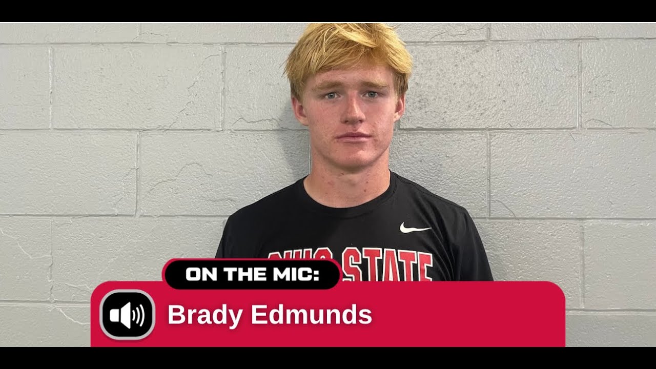 Ohio State QB commit Brady Edmunds discusses camp visit, who he's ...
