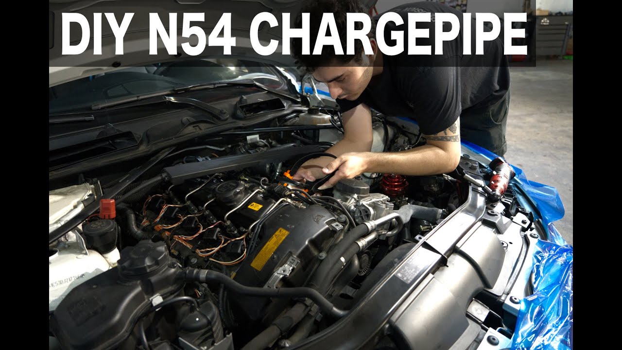 DIY: How to install N54 chargepipe - YouTube