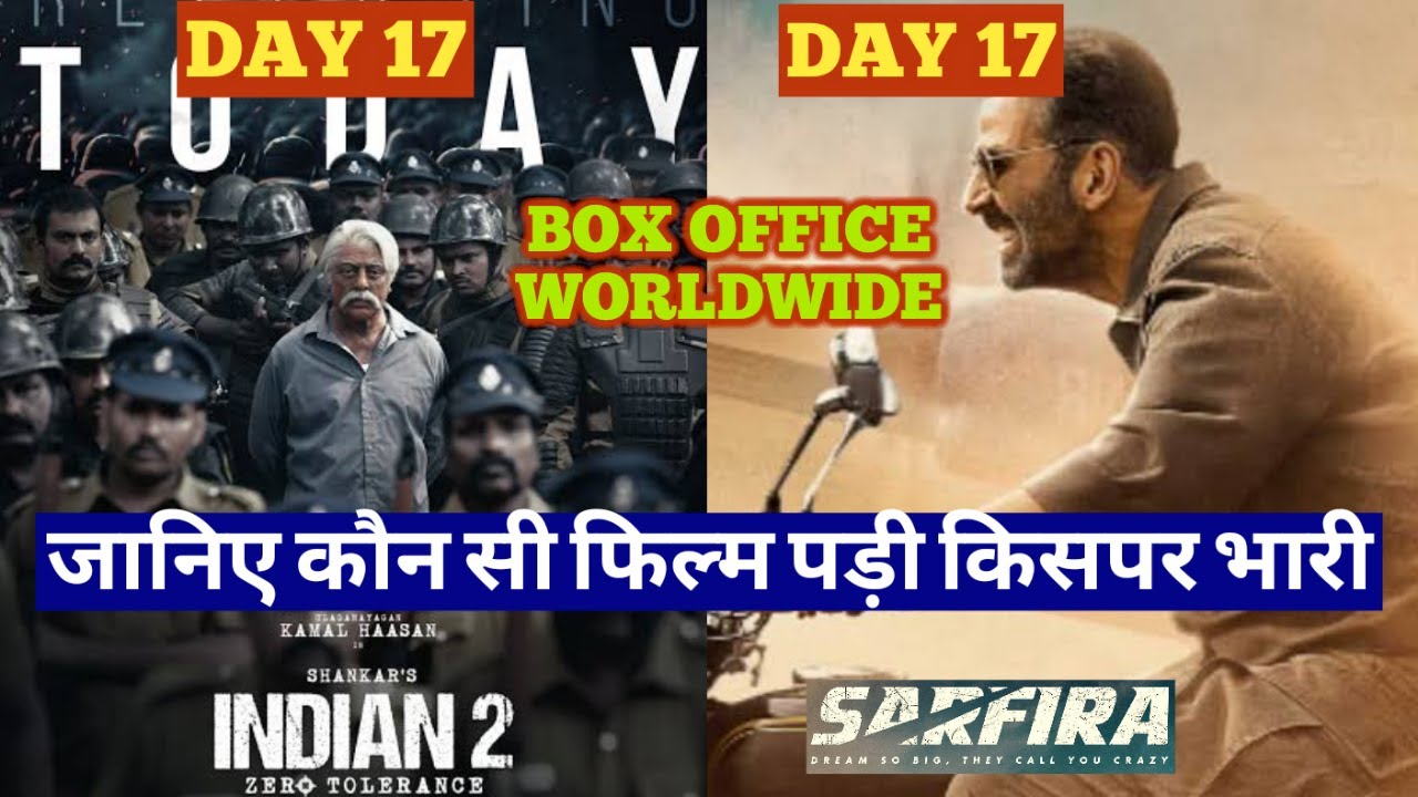 Sarfira movie box office collection, indian 2 movie box office ...
