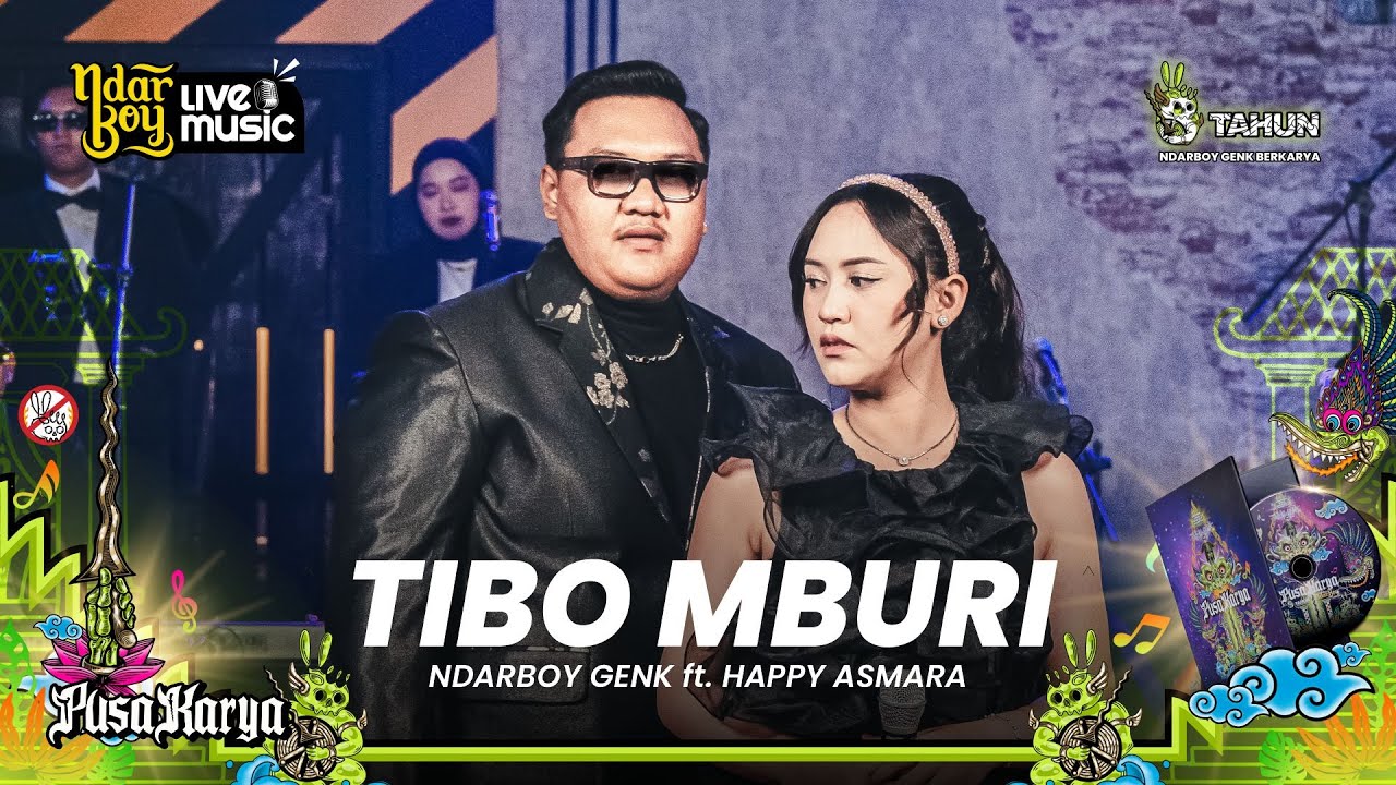 Ndarboy Genk ft. Happy Asmara - Tibo Mburi (Official Orchestra Live ...