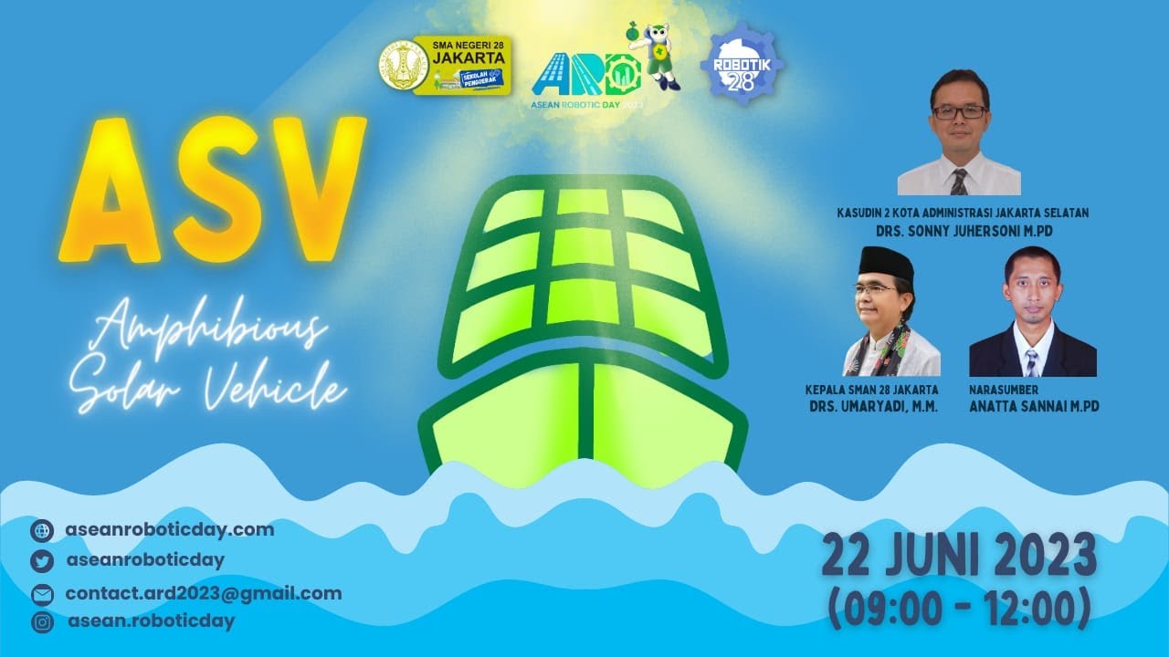 Workshop ARD 2023 | Amphibious Solar Vehicle (ASV) - Kamis, 22 Juni ...