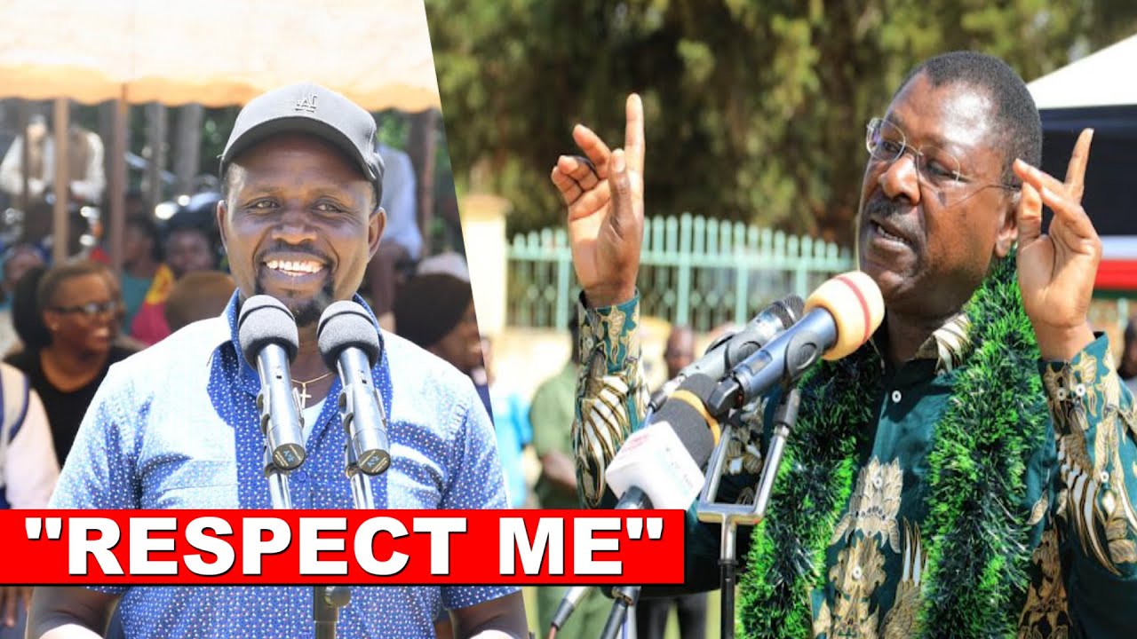 'NATEMBEYA MIMI SIO BABA YAKO!' Listen to what Wetangula told Natembeya ...