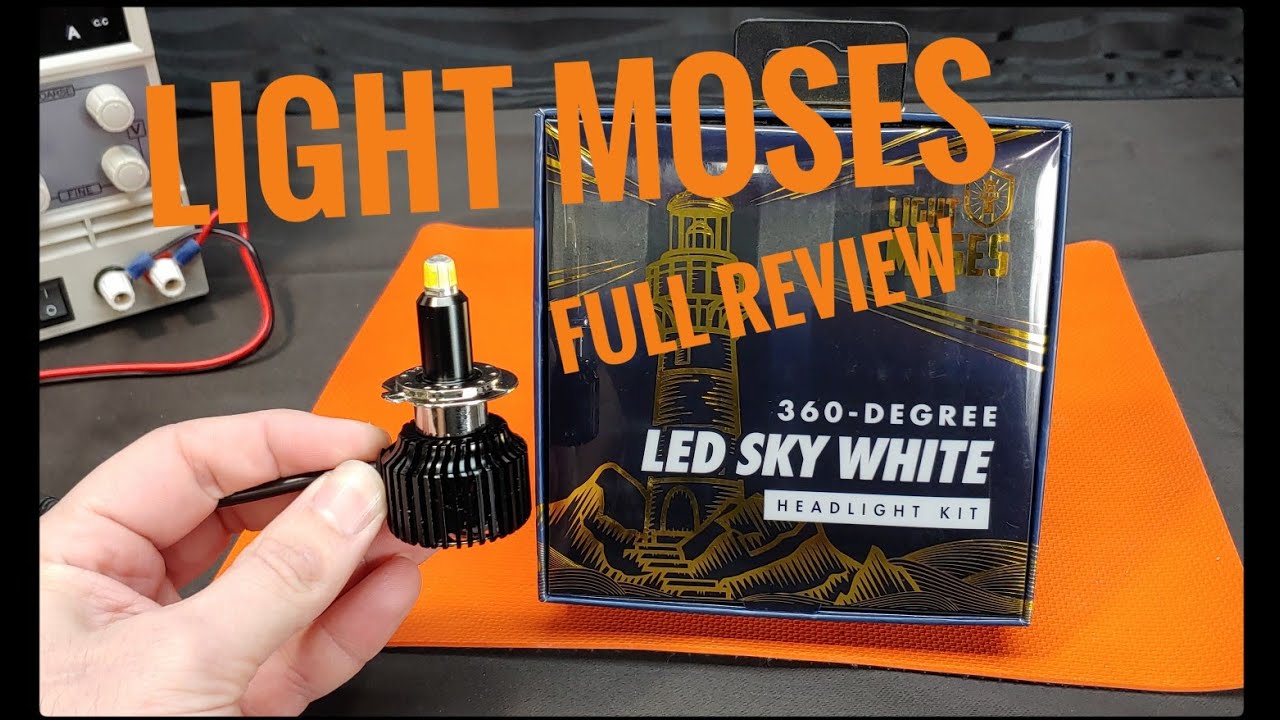 Light Moses LED Headlight Bulb Review - YouTube