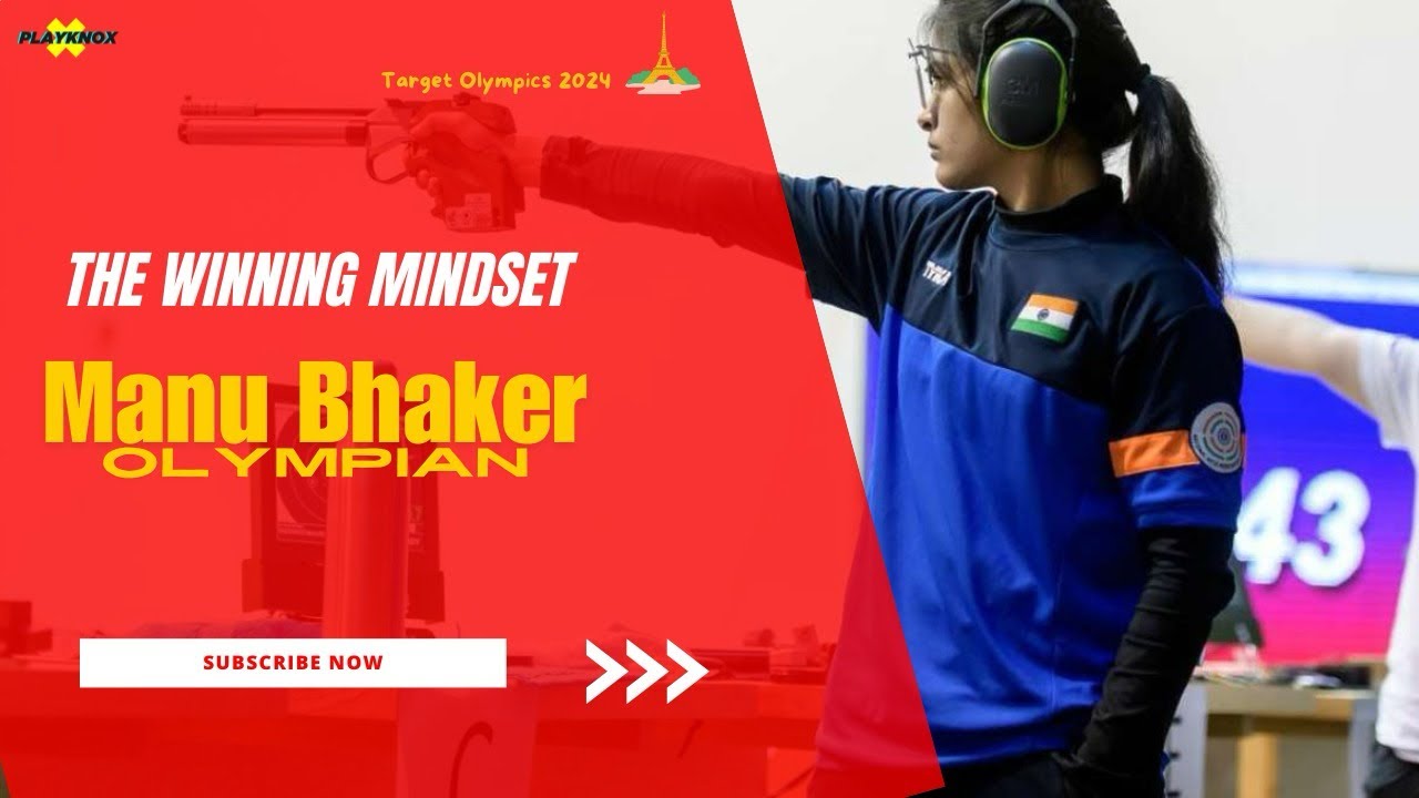 The Winning Mindset with Olympian shooter Manu Bhaker - YouTube