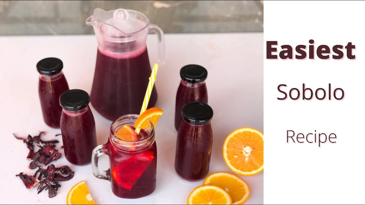 How to make SOBOLO at home // Zobo drink // Bissap // Immune booster # ...