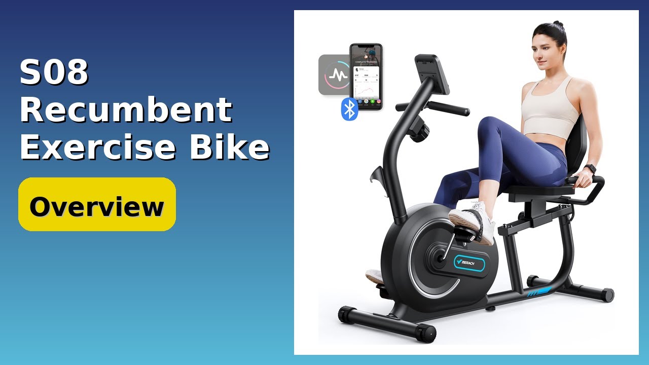 REVIEW (2025): S08 Recumbent Exercise Bike. ESSENTIAL details. - YouTube