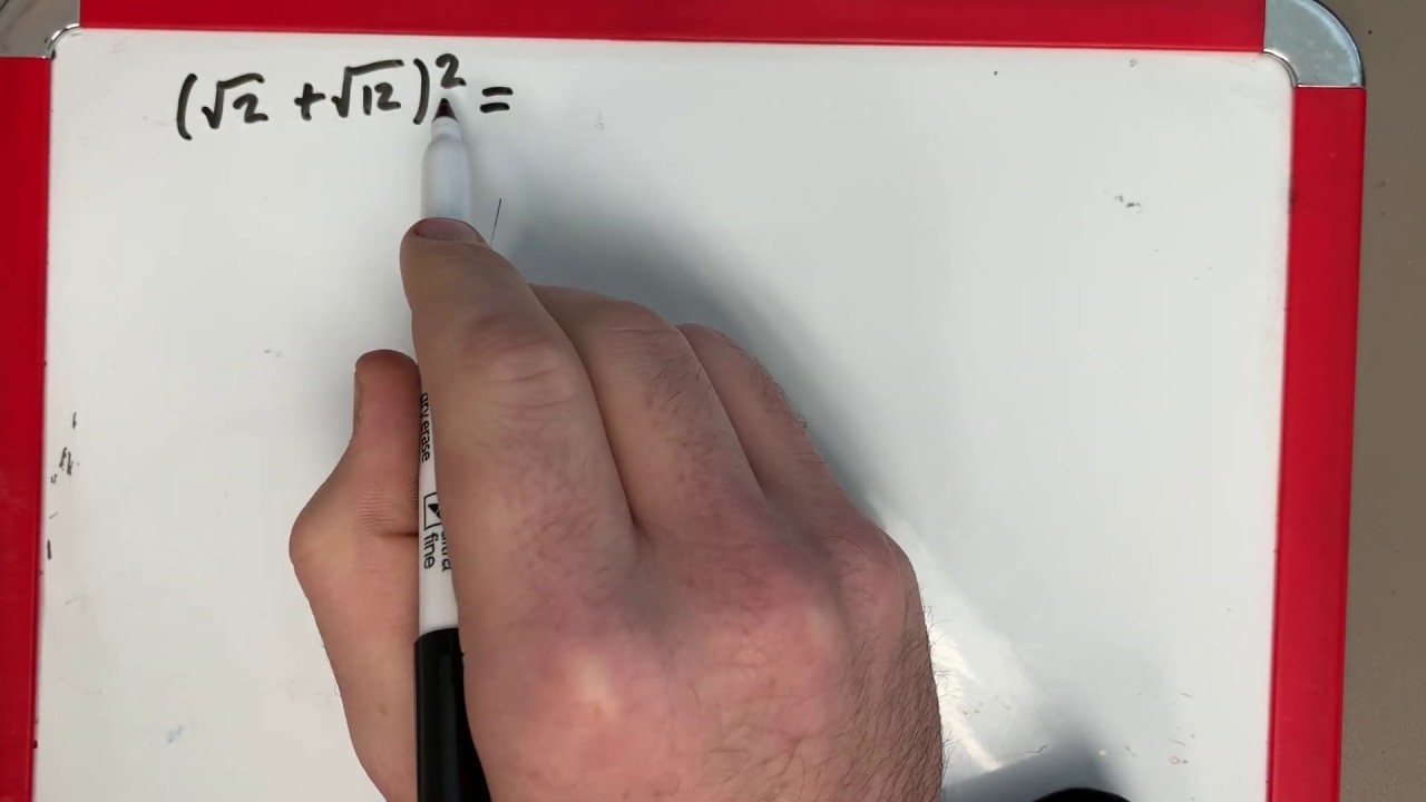 Ex 3: How to FOIL Radical Expressions - YouTube