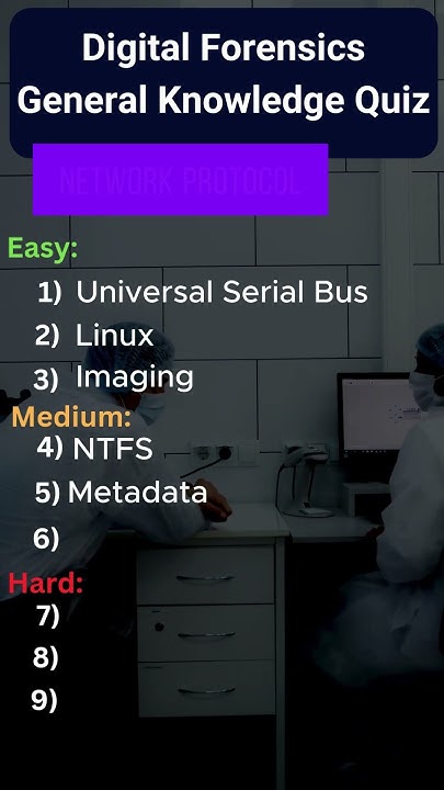 General Knowledge Quiz Digital Forensics - YouTube