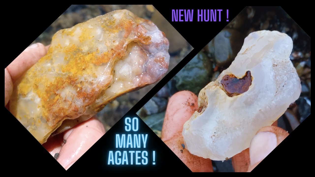 Crazy Amount Of Agates Found Rockhounding ! Se. 7 Ep.10 By : Quest For ...