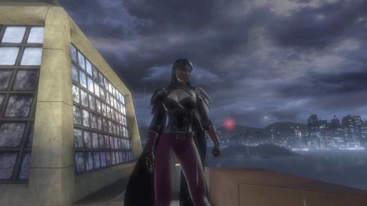DCUO Playing as Nyssa al Ghul - YouTube