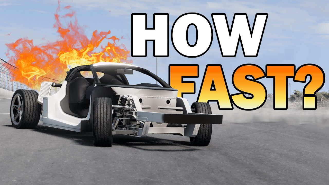 Building The FASTEST Car in BeamNG Drive! - YouTube