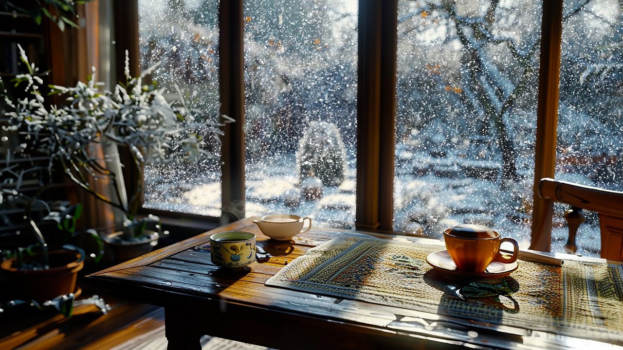 Relax With The Sound Of Snow | Winter Howling Wind Heal Your Mood And ...