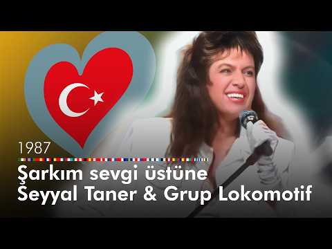 ŞARKIM SEVGİ ÜSTÜNE – SEYYAL TANER & GRUP LOKOMOTİF 🇹🇷 | Turkey | Eurovision Song Contest 1987 [2K]