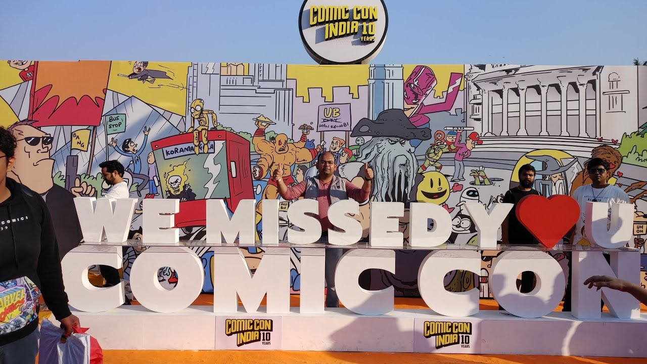 COMIC CON INDIA 2022 | POV Video | New Delhi | 11th December 2022 ...
