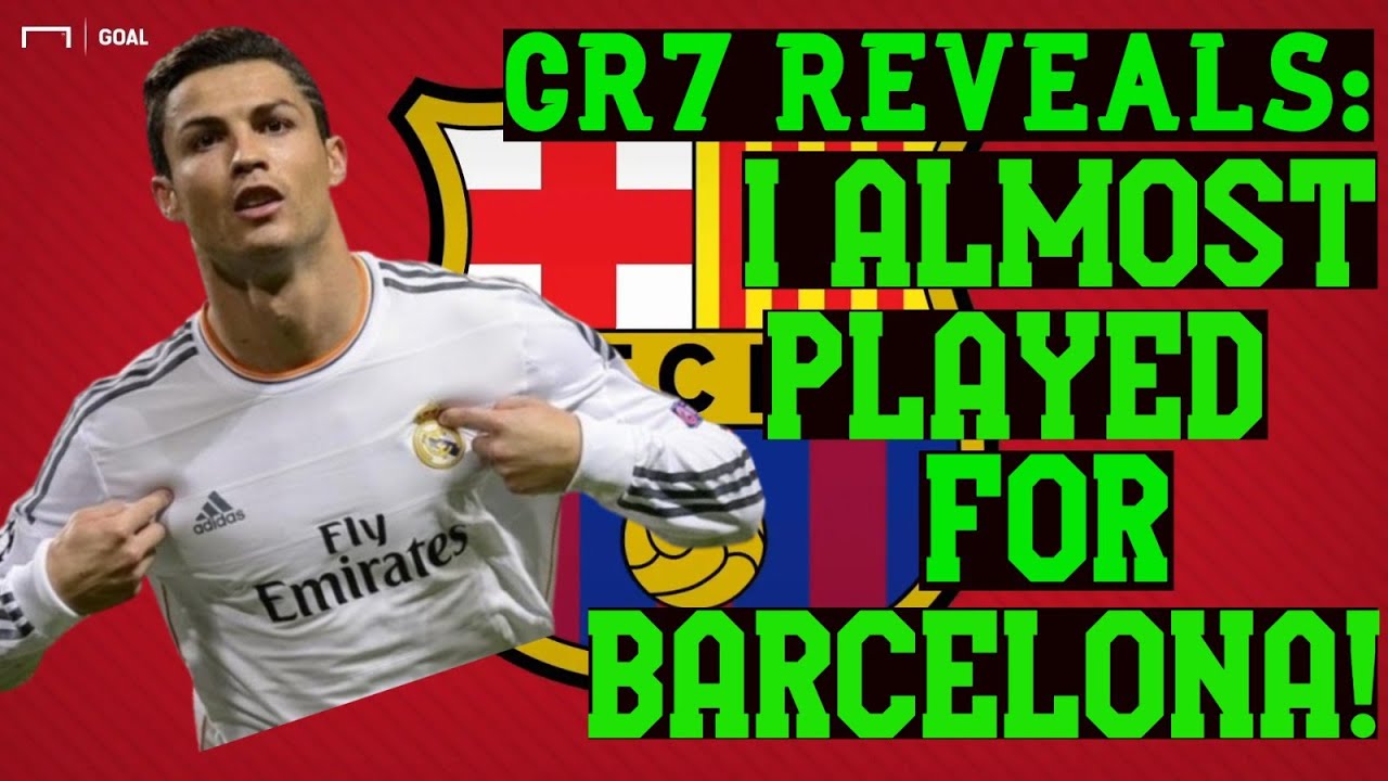 CR7 at Barcelona The Story That Would Have Changed Football Forever ...