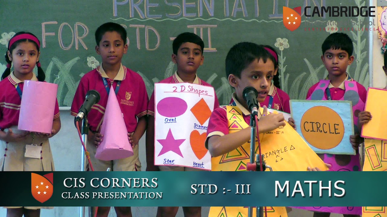 CLASS PRESENTATION MATHEMATICS SHAPES #CIS - YouTube